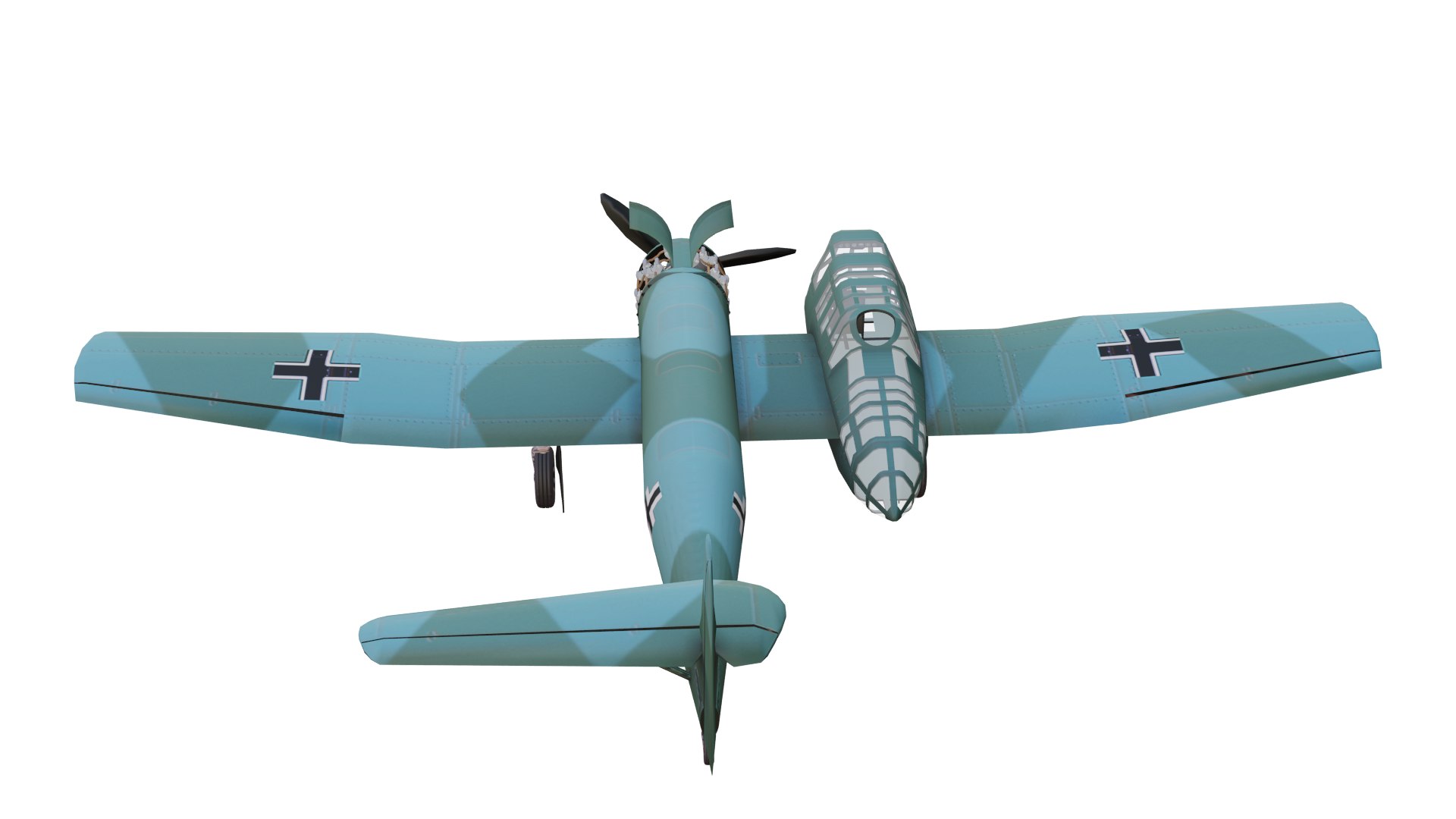 3D Blohm And Voss BV 141 - TurboSquid 2340445