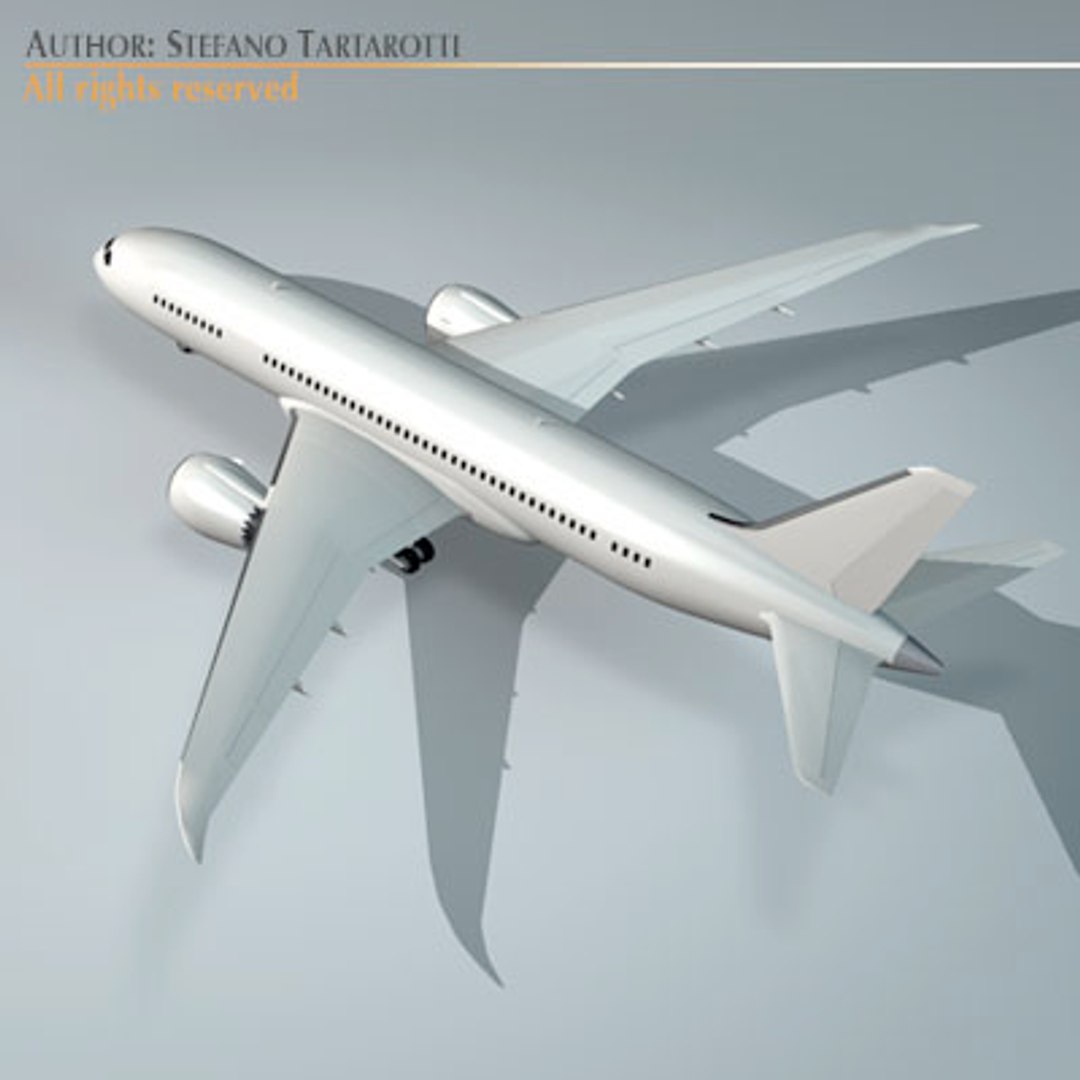 B787 Dreamliner 787 3d Model