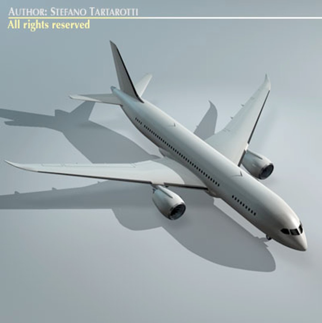 B787 Dreamliner 787 3d Model