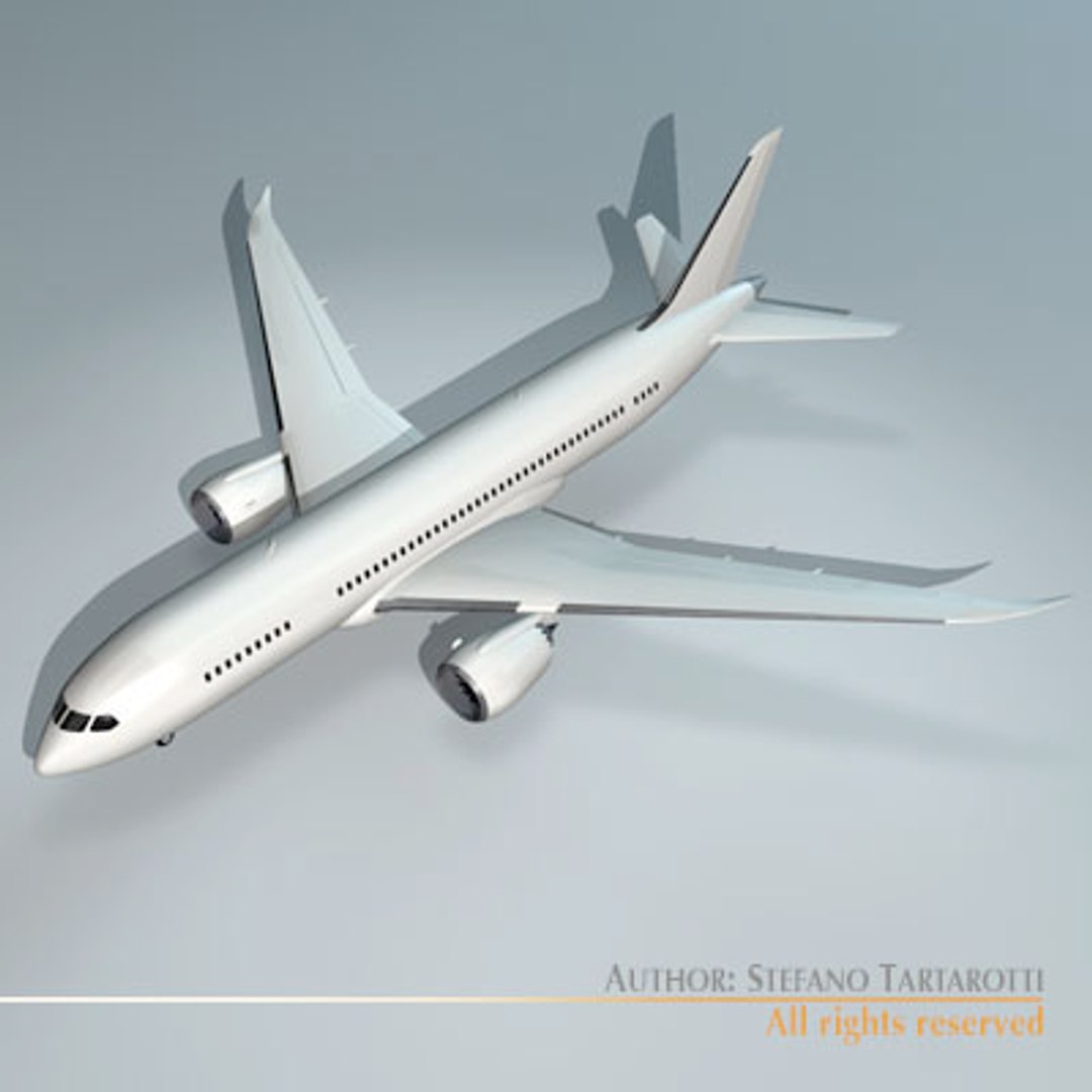 B787 Dreamliner 787 3d Model