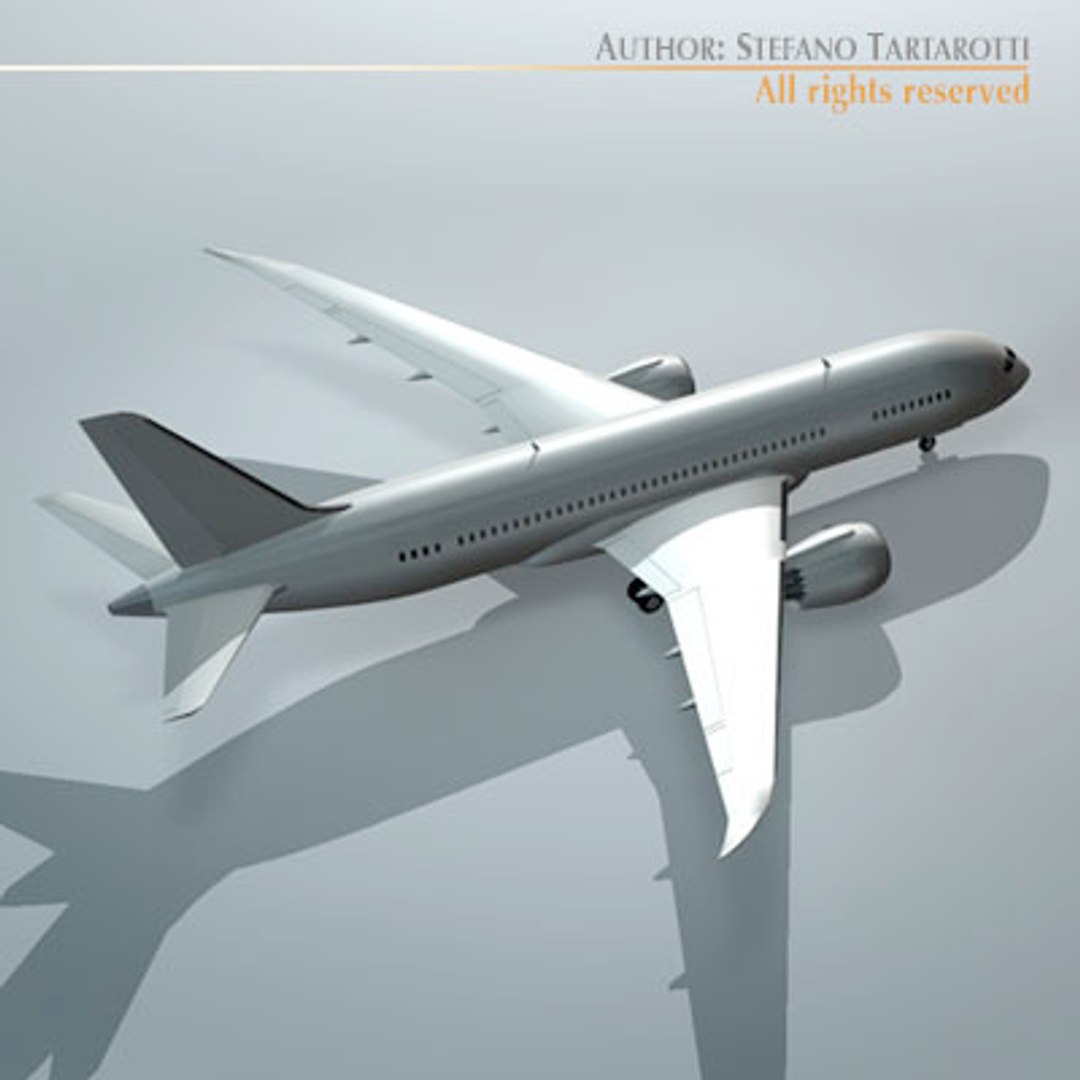 B787 Dreamliner 787 3d Model