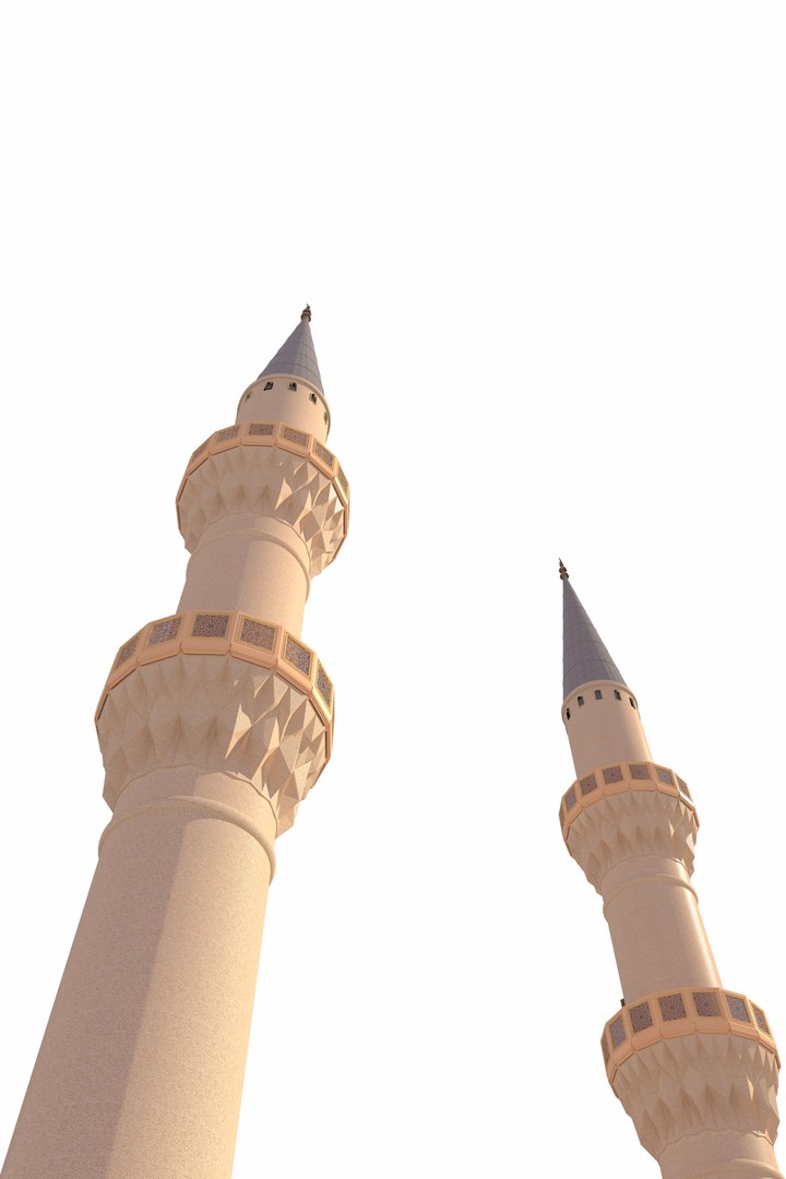 Ottoman Mosque 3d Model
