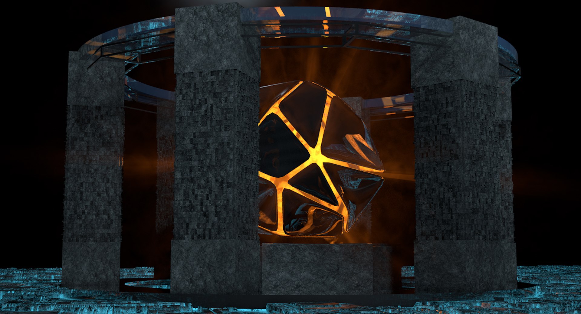 Concepts Ancient Technology Megalithic Model - TurboSquid 1389200