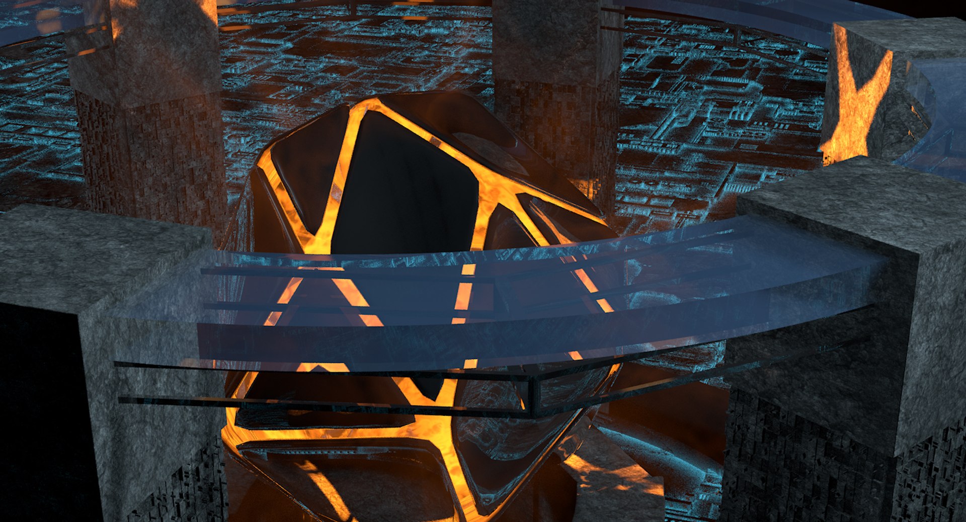 Concepts Ancient Technology Megalithic Model - TurboSquid 1389200