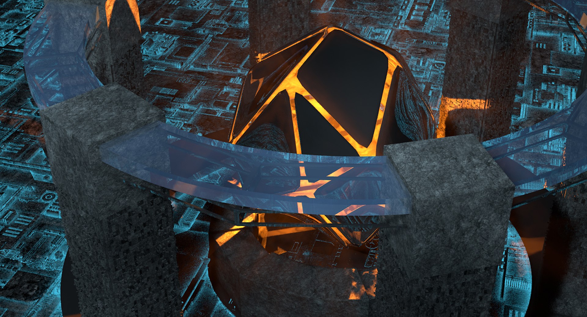 Concepts Ancient Technology Megalithic Model - TurboSquid 1389200