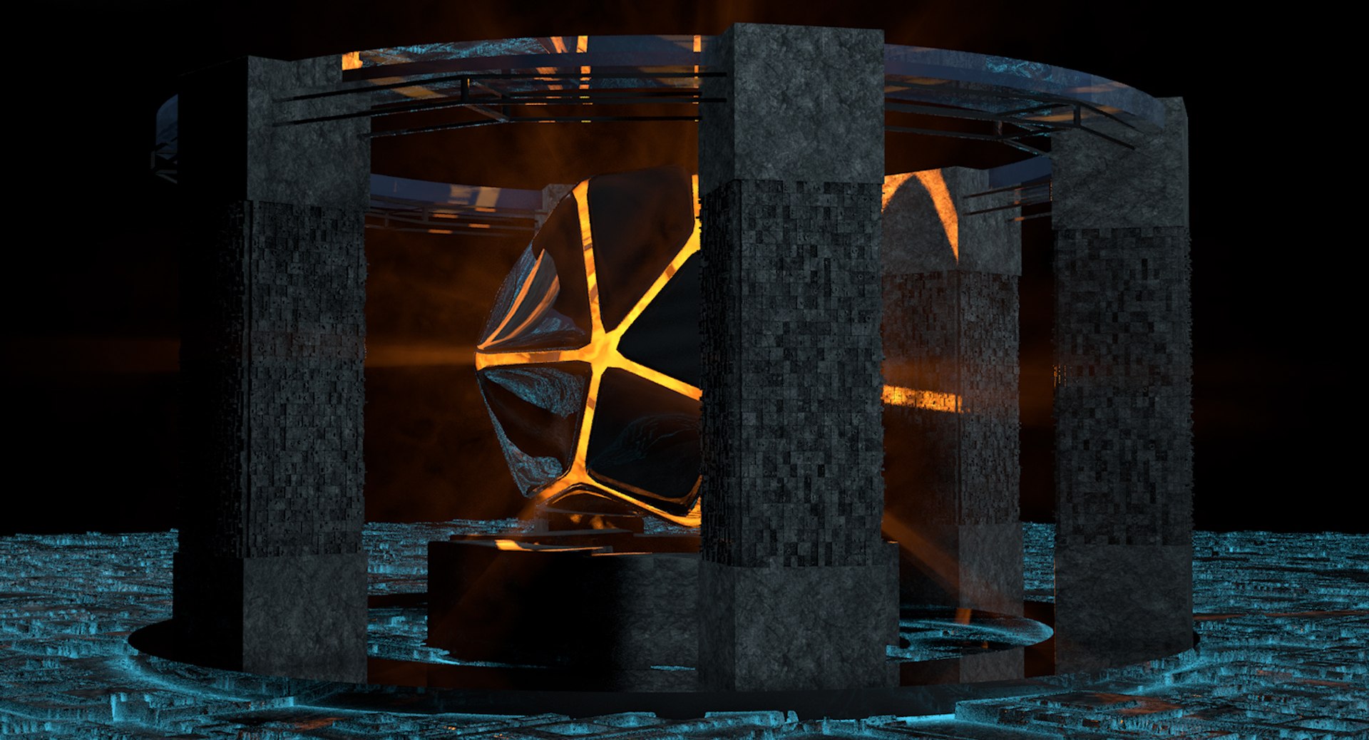 Concepts Ancient Technology Megalithic Model - TurboSquid 1389200