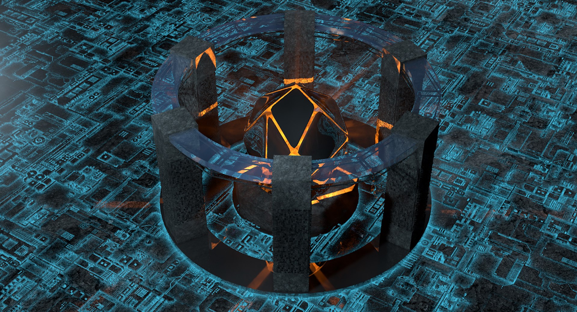 Concepts Ancient Technology Megalithic Model - TurboSquid 1389200