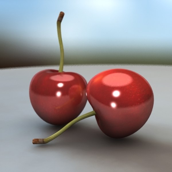 3d model cherry