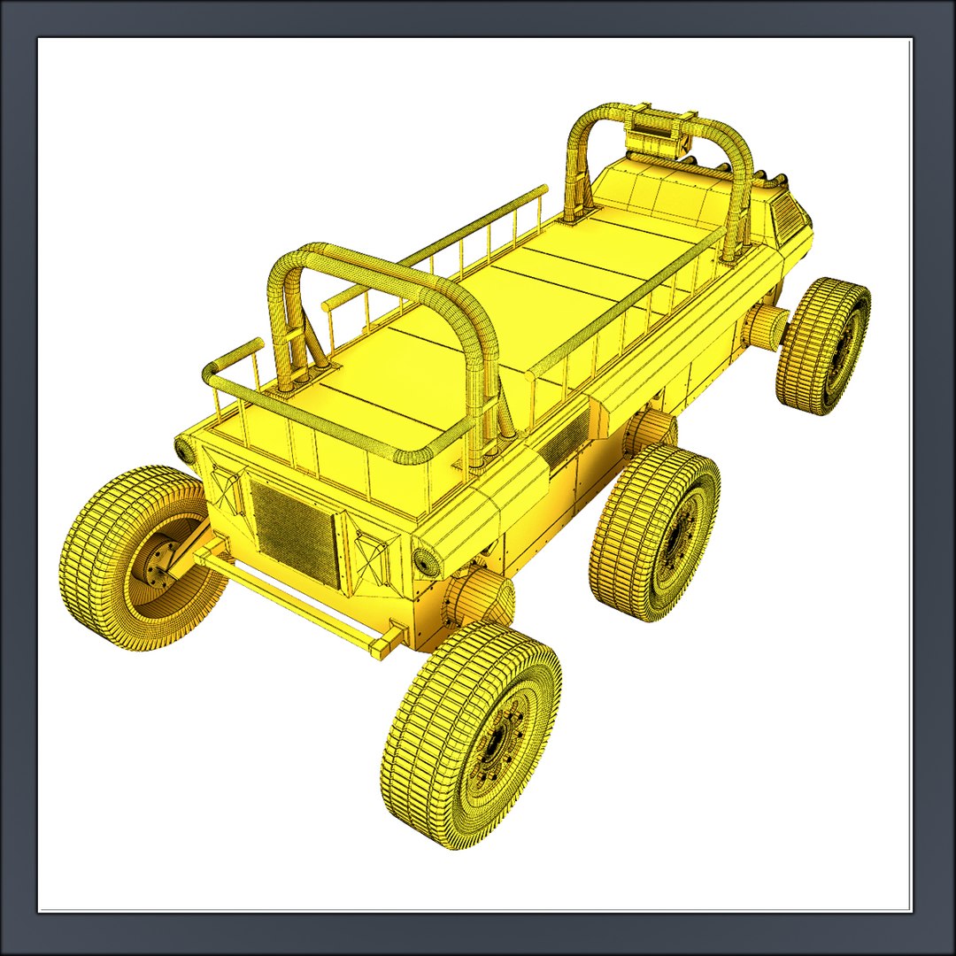 3d Lockheed Martin Mule - Model