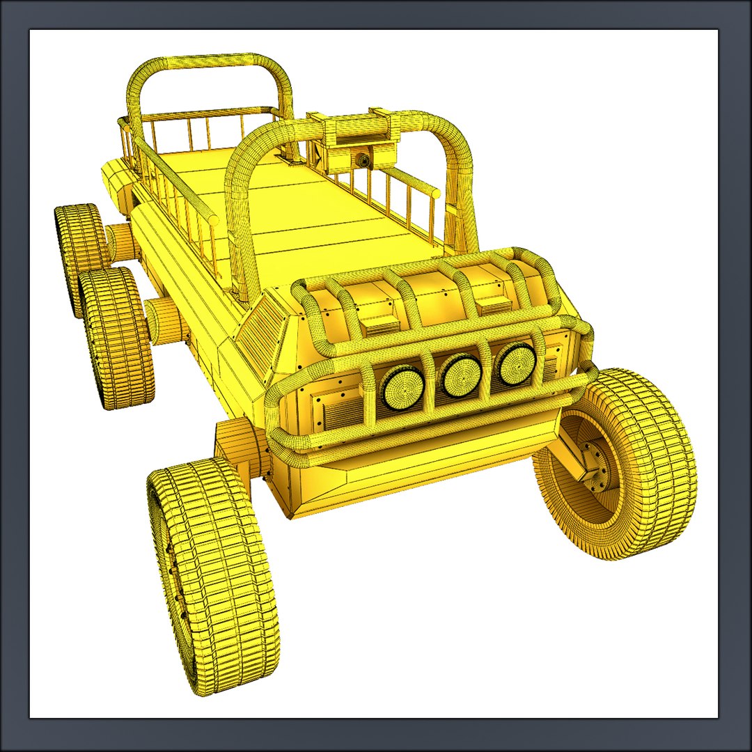 3d Lockheed Martin Mule - Model