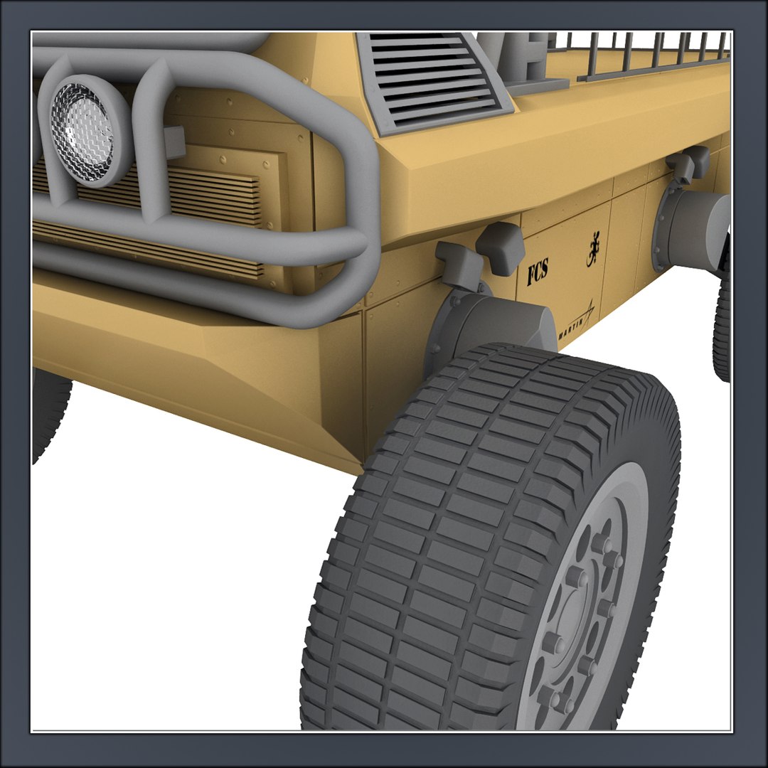 3d Lockheed Martin Mule - Model