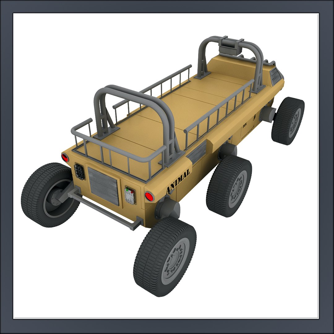 3d Lockheed Martin Mule - Model