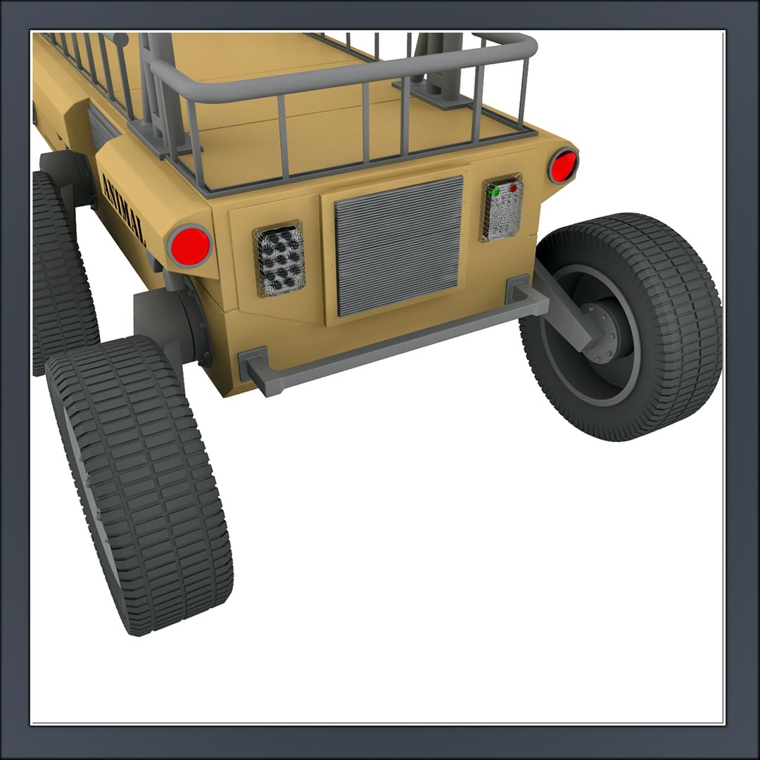 3d Lockheed Martin Mule - Model