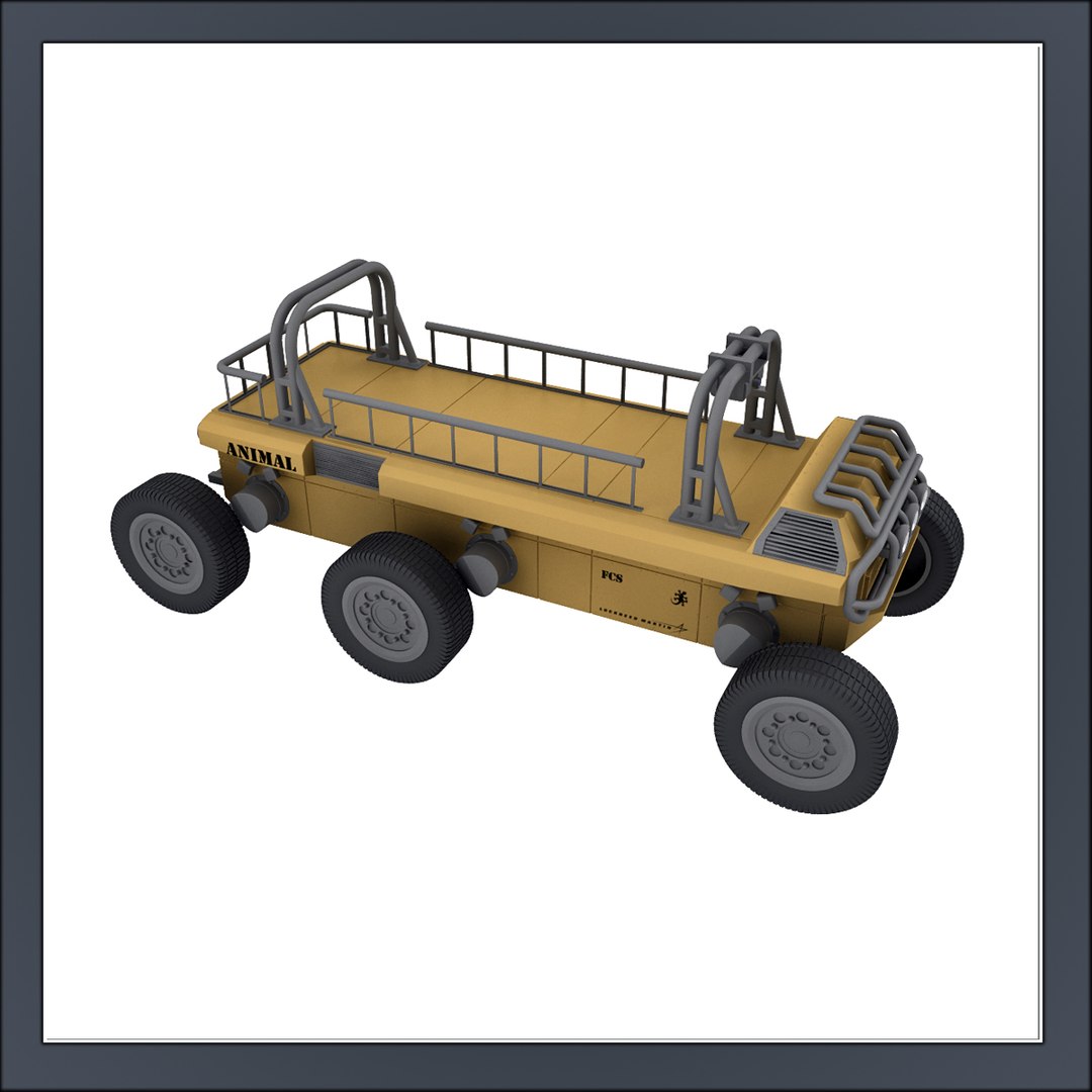 3d Lockheed Martin Mule - Model