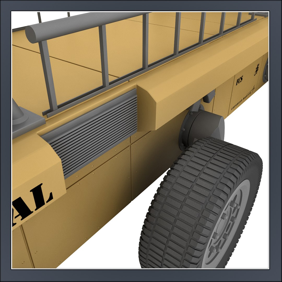 3d Lockheed Martin Mule - Model