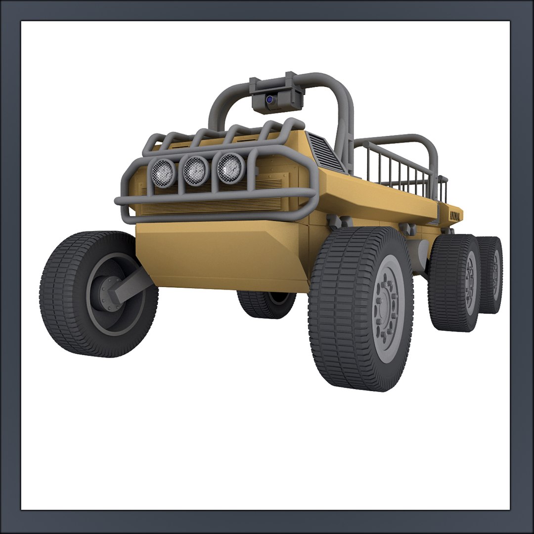 3d Lockheed Martin Mule - Model