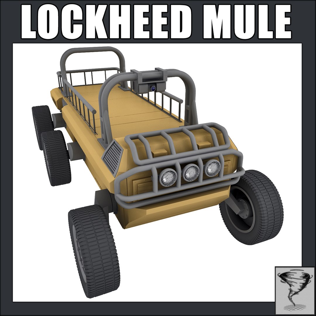 3d lockheed martin mule - model
