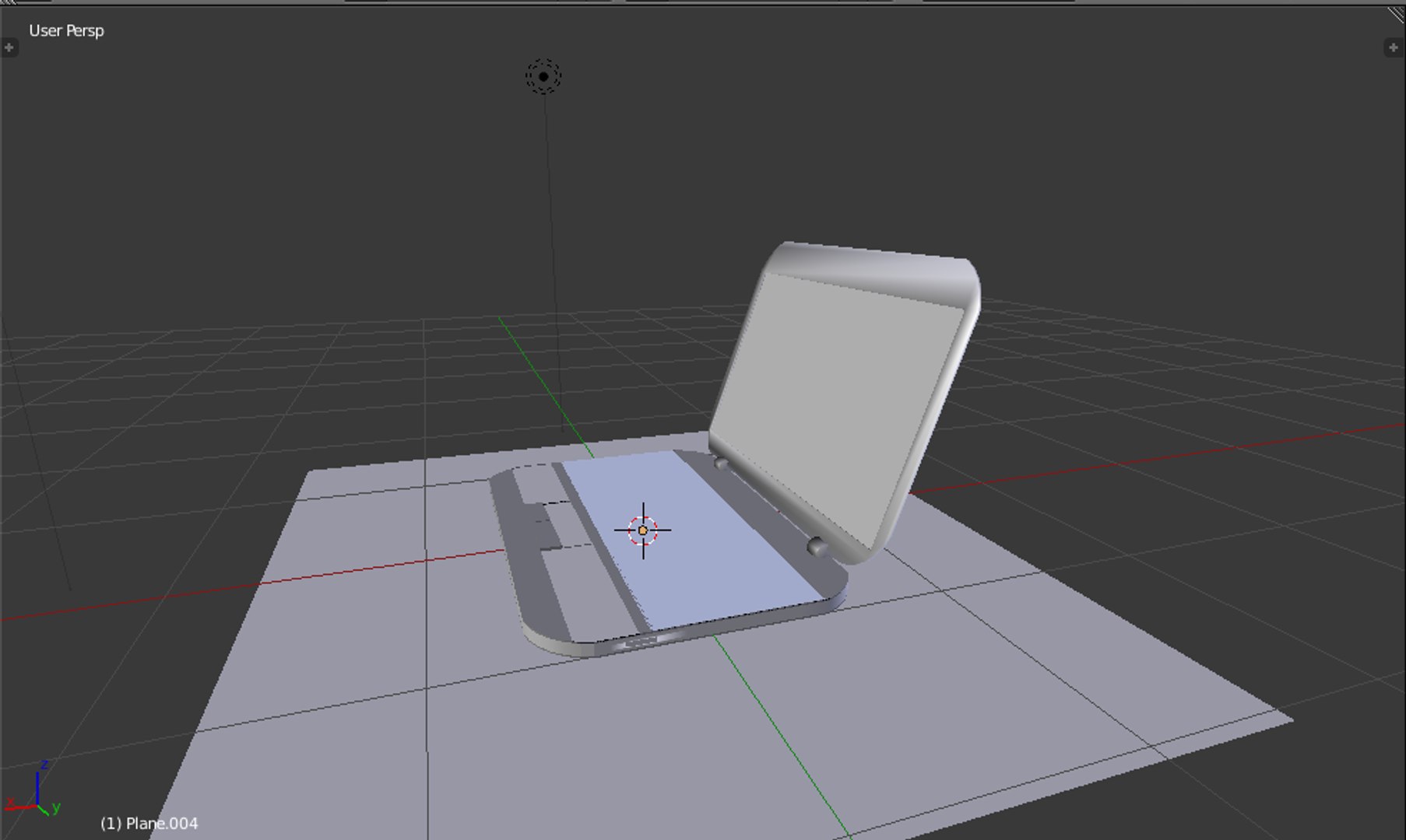 3d laptop format materials model