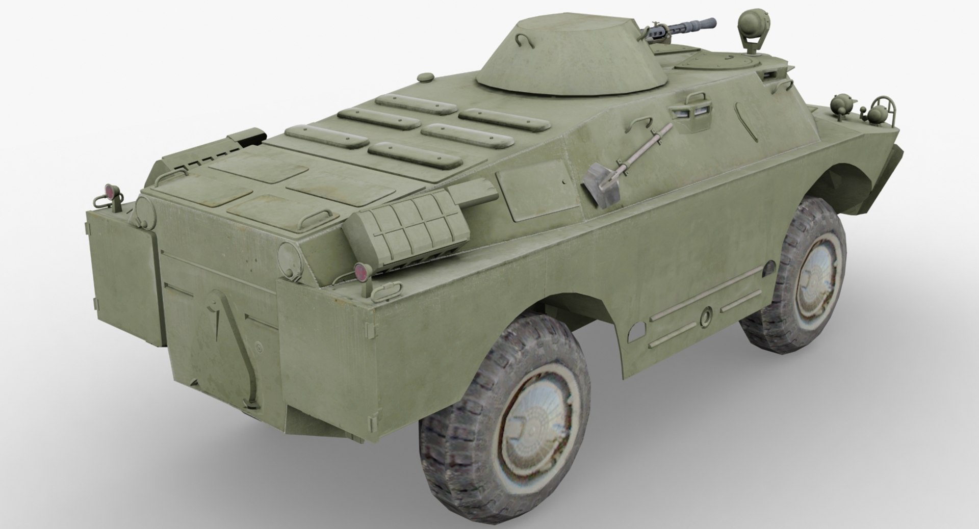 3d Russian Brdm-2 Armored