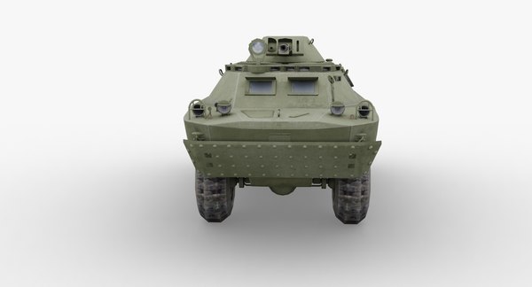 3d russian brdm-2 armored