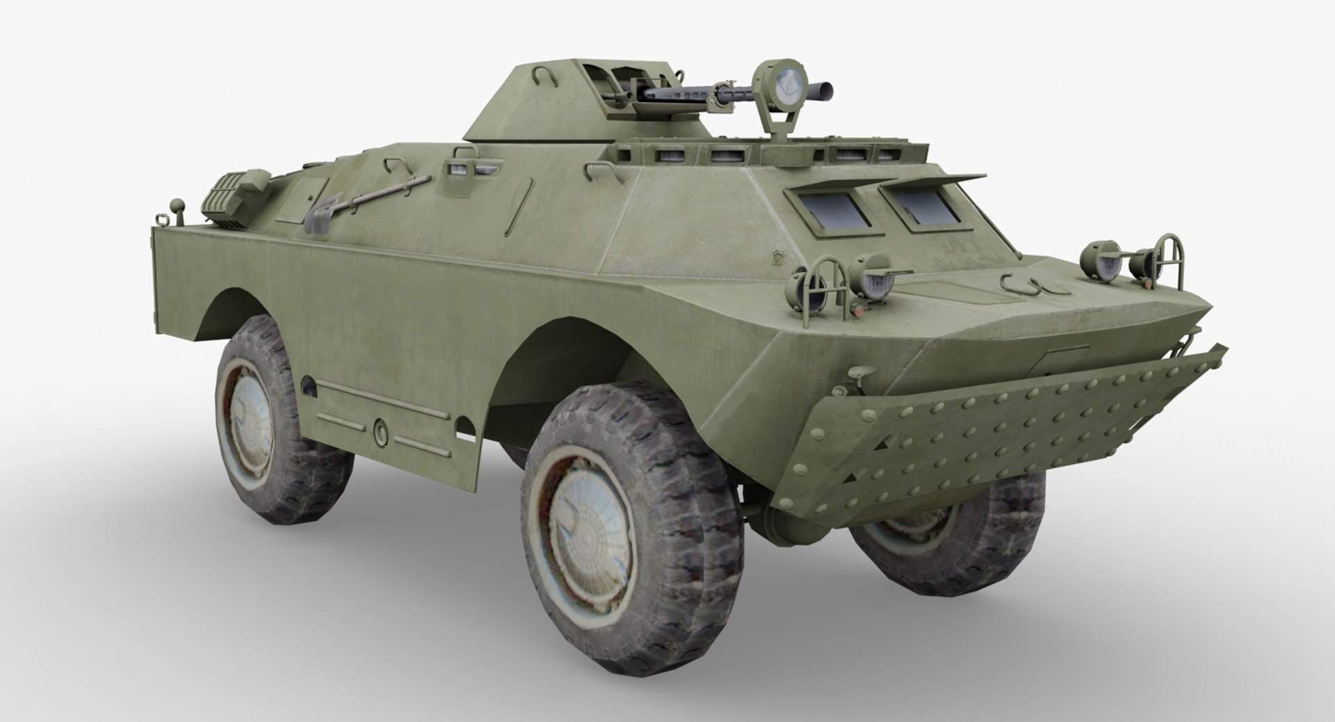 3d Russian Brdm-2 Armored