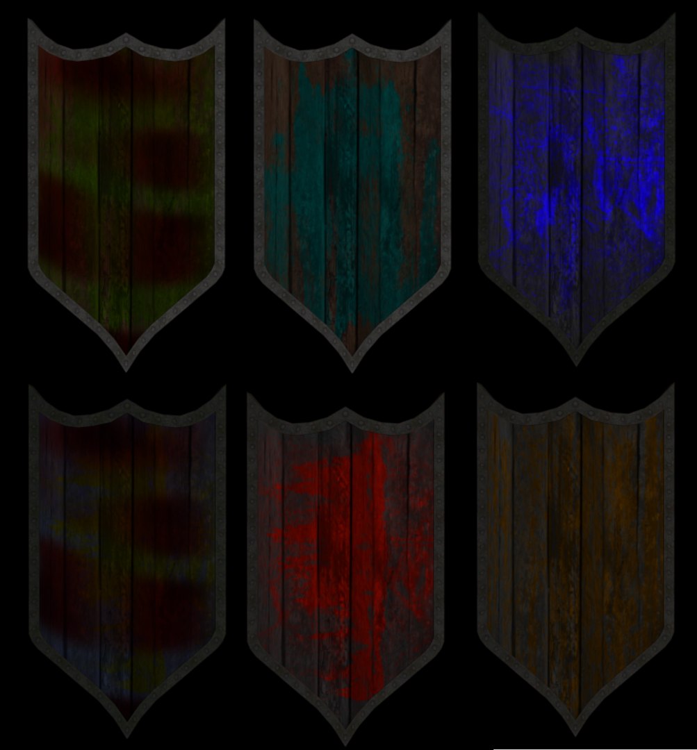 Medieval Shields Max