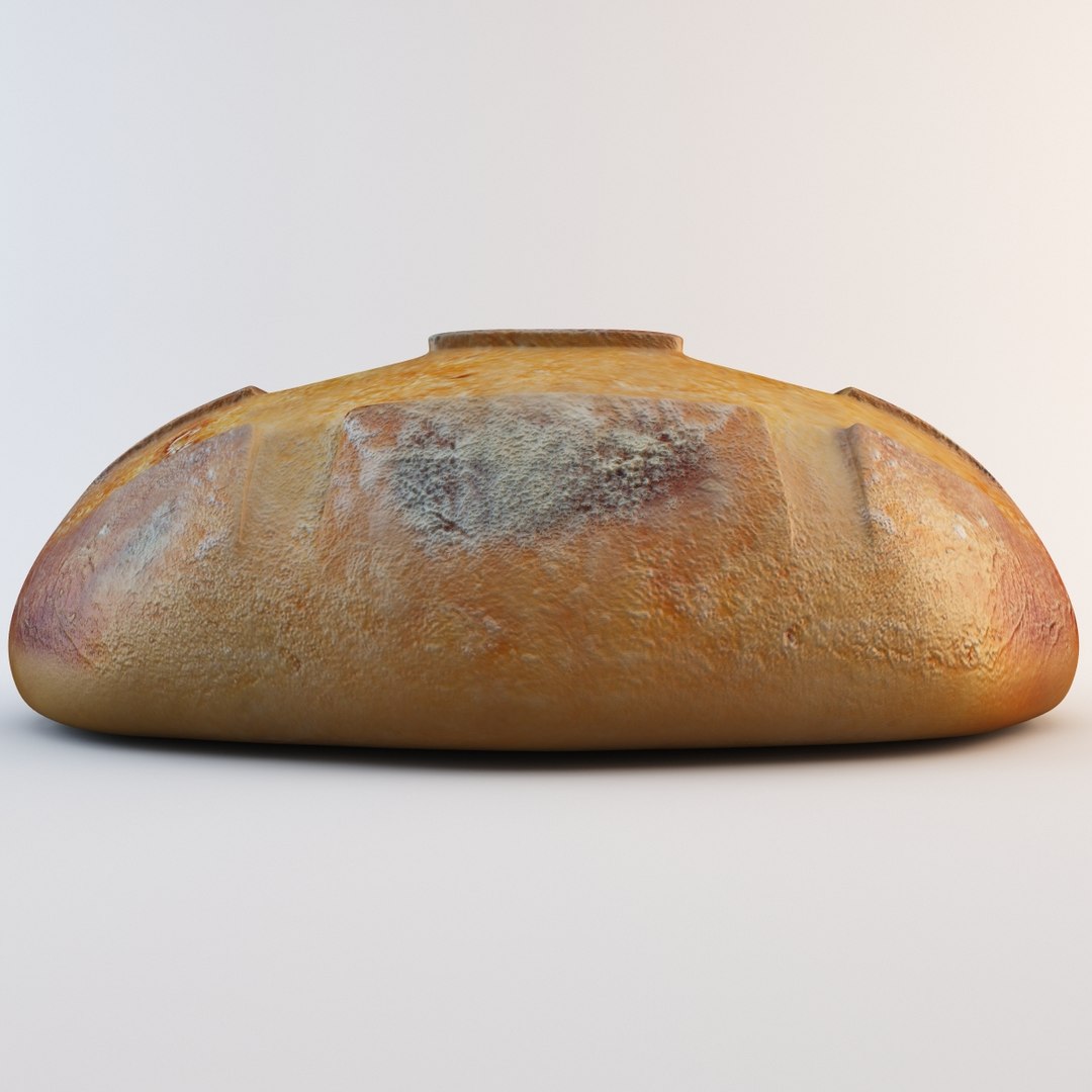 3d Bread Kitchen Food Model