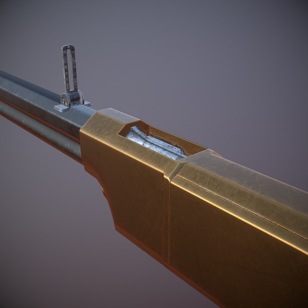 Henry Rifle 3D Model - TurboSquid 1328784