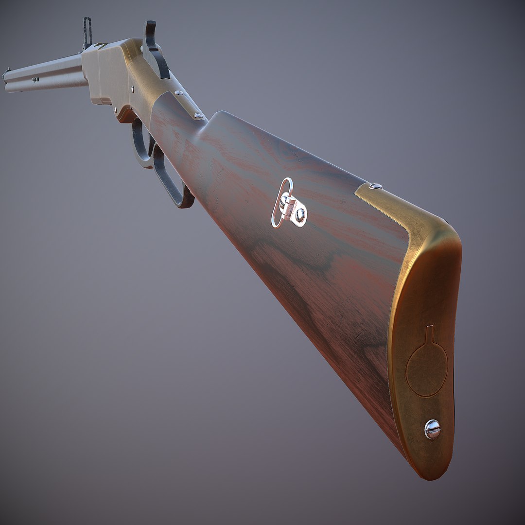 Henry Rifle 3D Model - TurboSquid 1328784