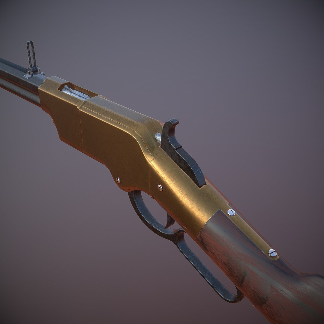 Henry Rifle 3D Model - TurboSquid 1328784