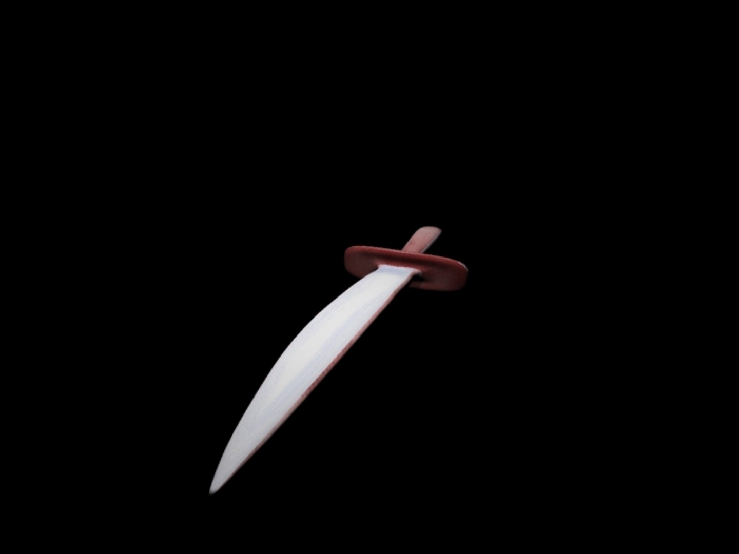 3d model sword modeled