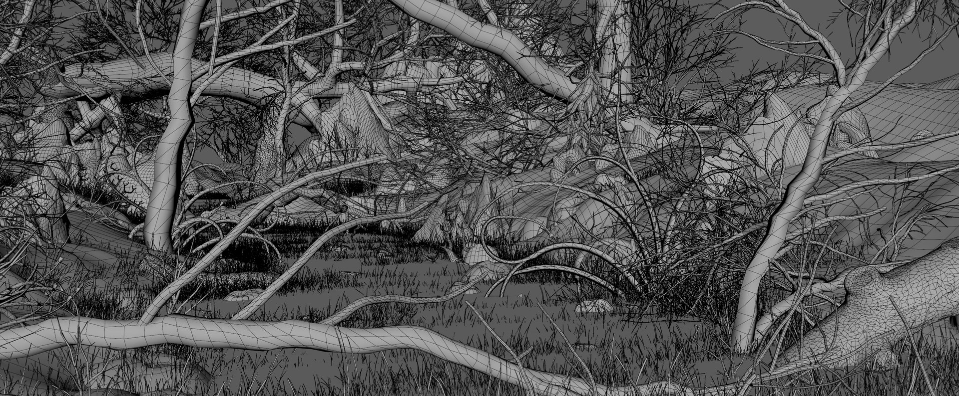 3D Sci-fi Swamp - TurboSquid 1461241