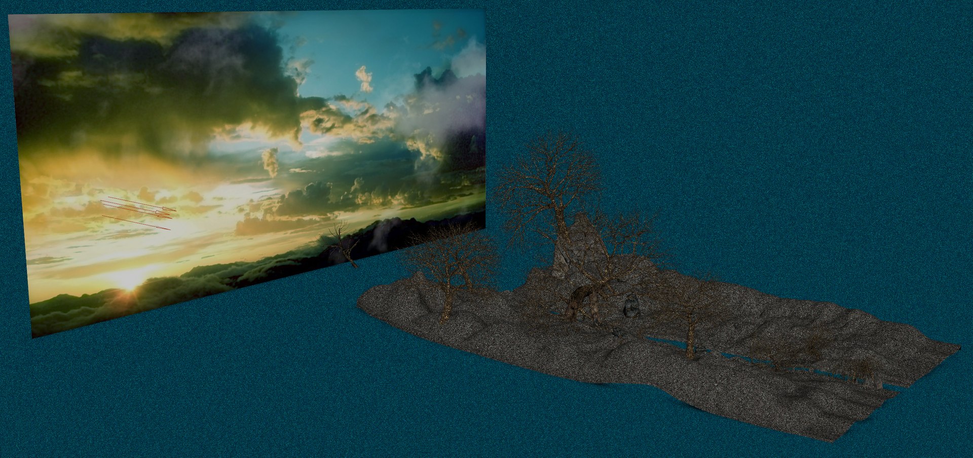 3D Sci-fi Swamp - TurboSquid 1461241