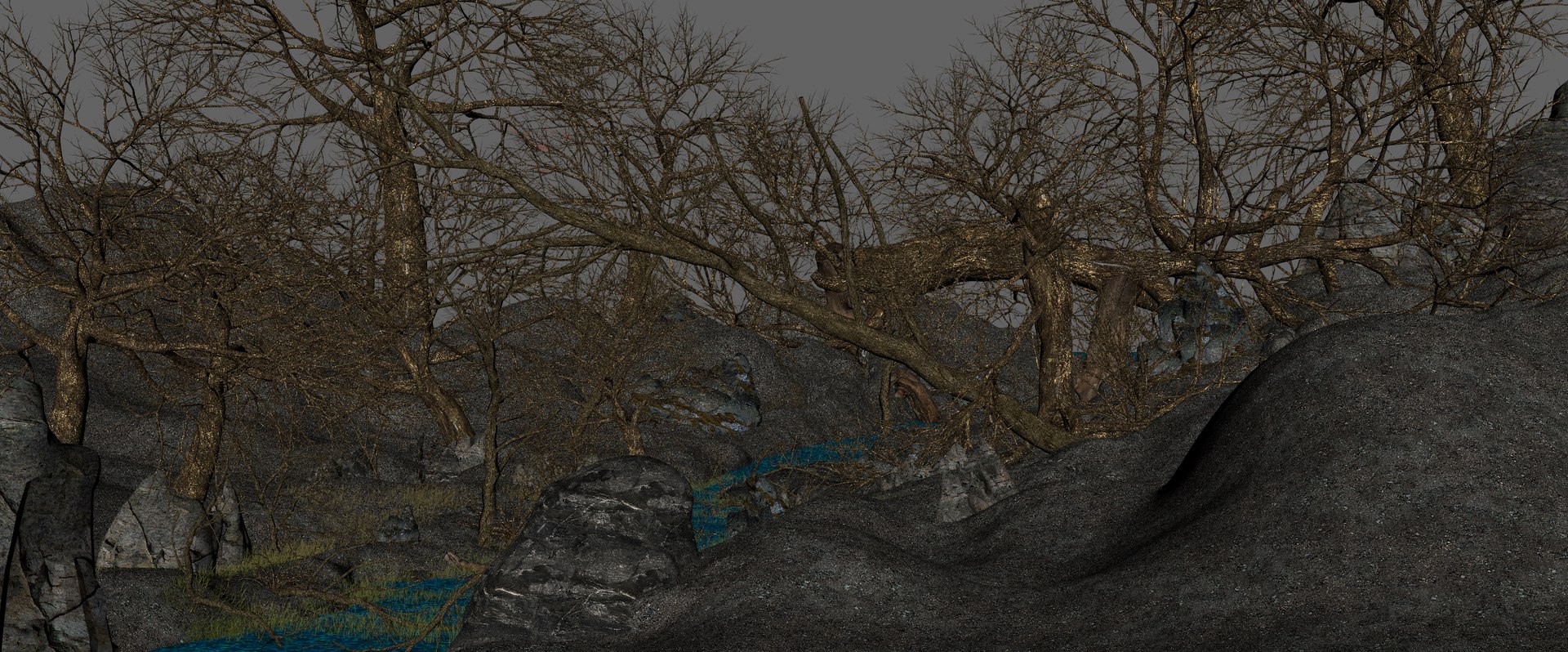 3D Sci-fi Swamp - TurboSquid 1461241