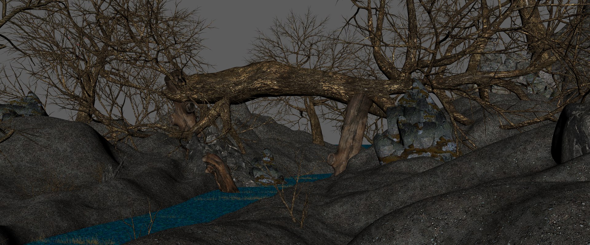 3D Sci-fi Swamp - TurboSquid 1461241