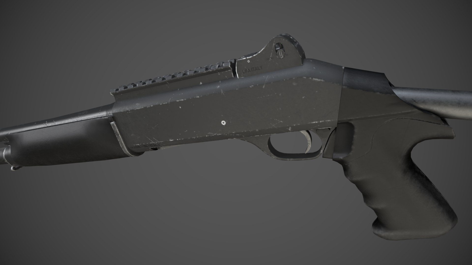 3D m1014 shotgun model - TurboSquid 1576187
