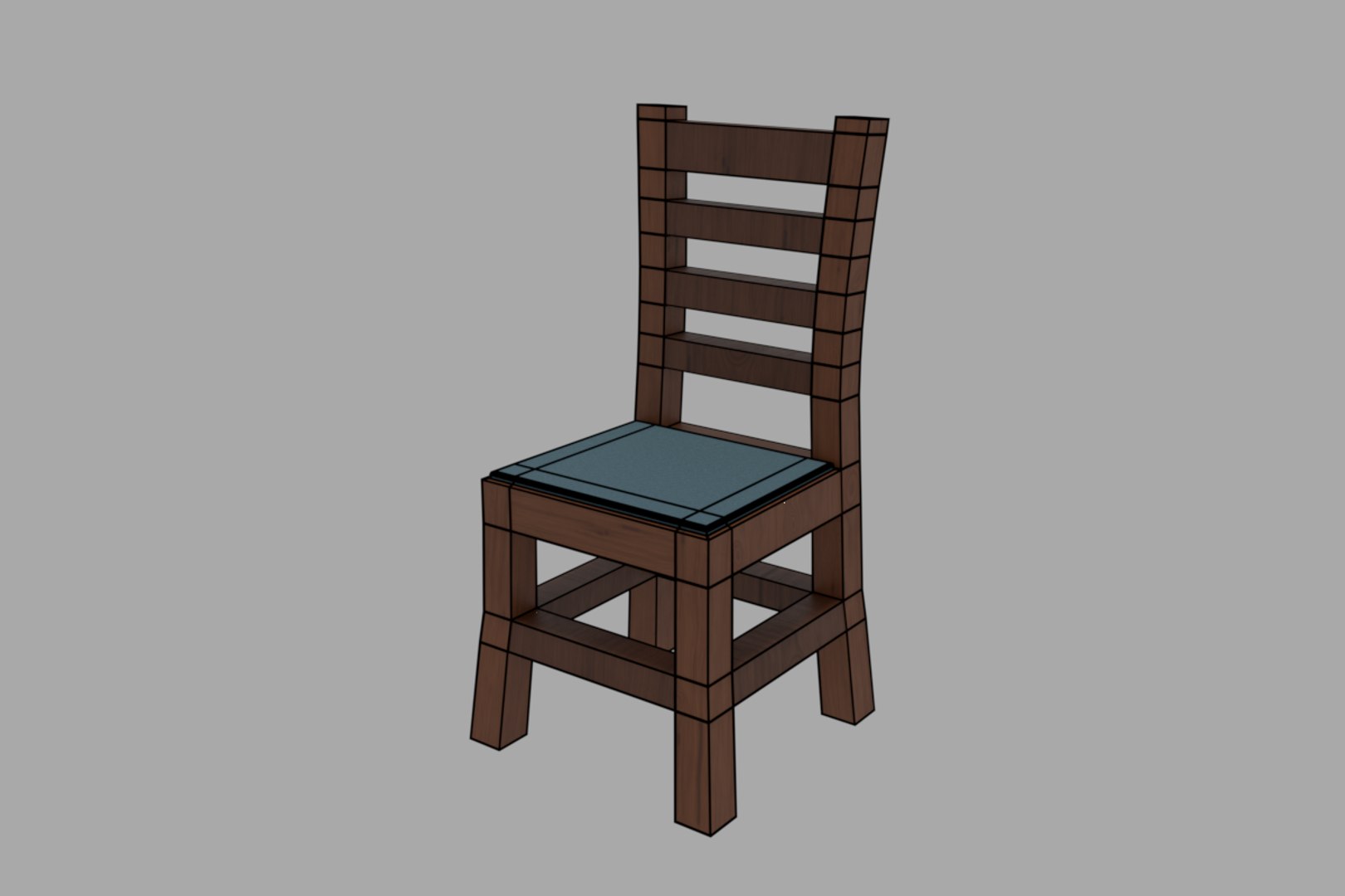 Restaurant bar low-poly 3D model - TurboSquid 1179826
