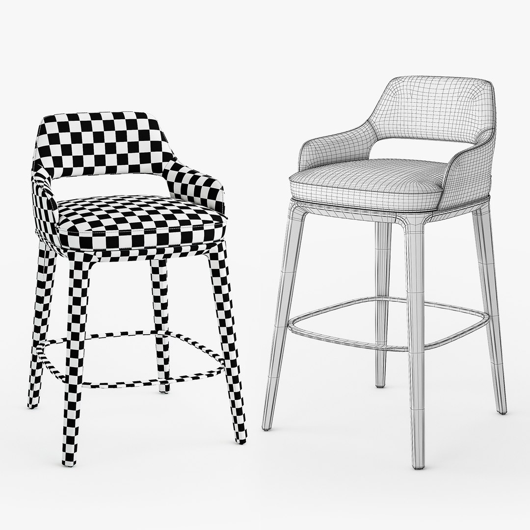 3D Sophie Lite Stool - TurboSquid 1592604