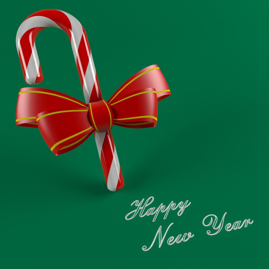 3D Model New Year Happy - TurboSquid 1343837