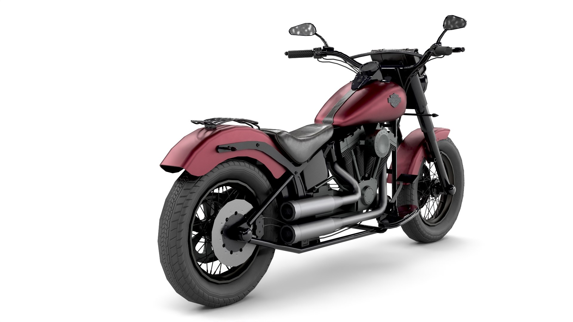 3D Harley Davidson Motorcycle - TurboSquid 1658933
