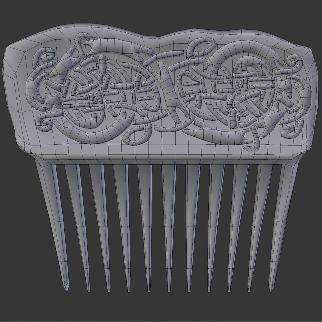 3D comb model - TurboSquid 1203925