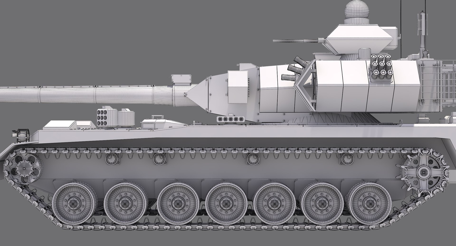 T-100 Object-189 Tank Green 3D Model - TurboSquid 1228518