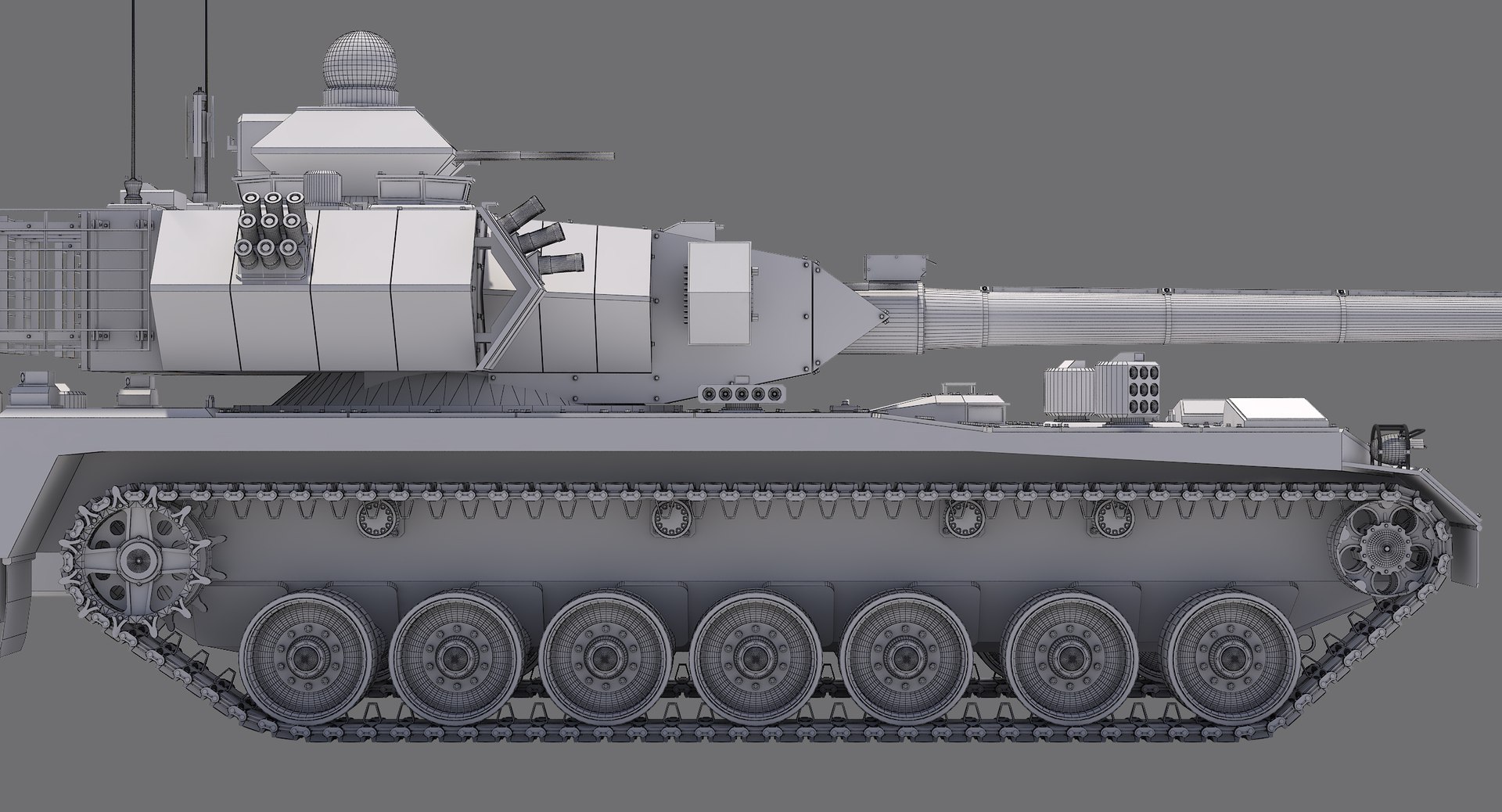 T-100 Object-189 Tank Green 3D Model - TurboSquid 1228518