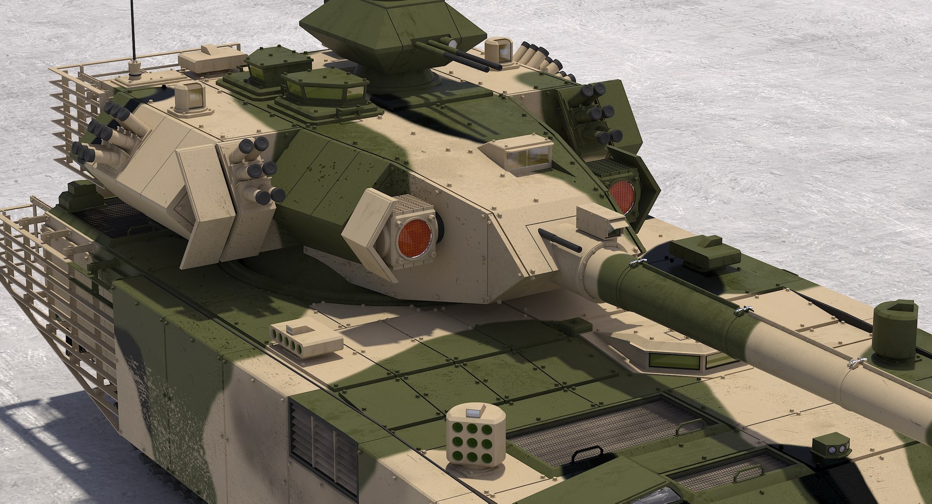 T-100 Object-189 Tank Green 3D Model - TurboSquid 1228518