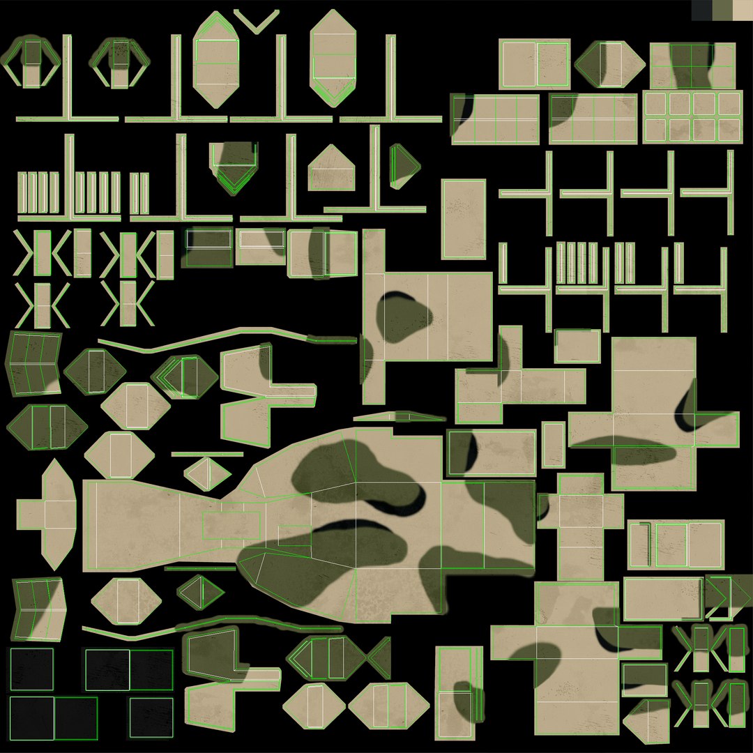 T-100 Object-189 Tank Green 3D Model - TurboSquid 1228518