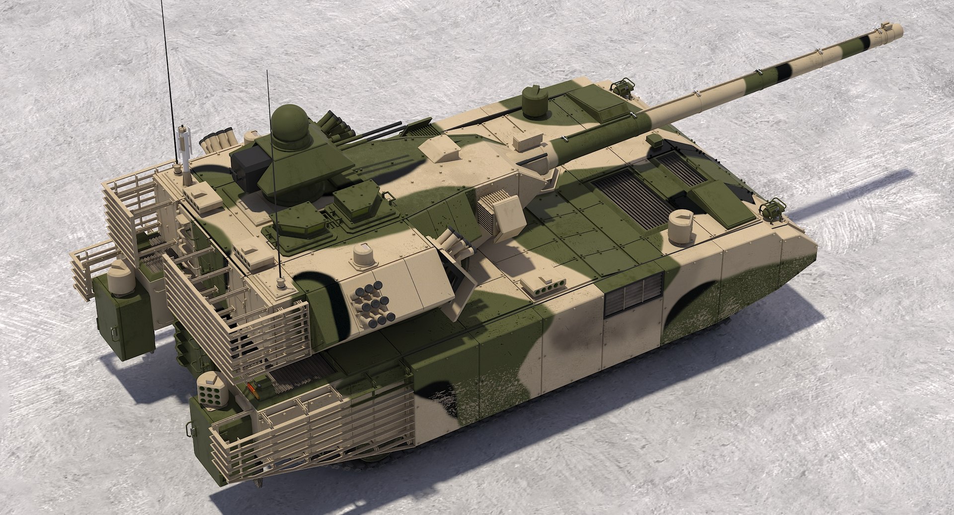 T-100 object-189 tank green 3D model - TurboSquid 1228518