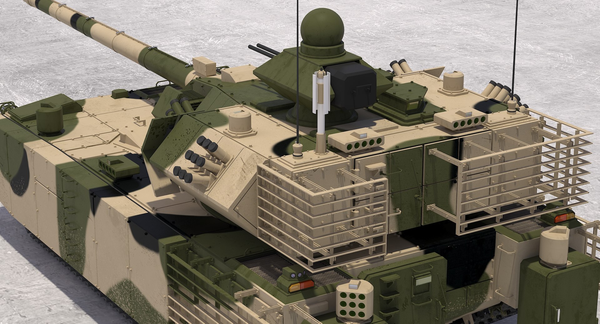 T-100 Object-189 Tank Green 3D Model - TurboSquid 1228518