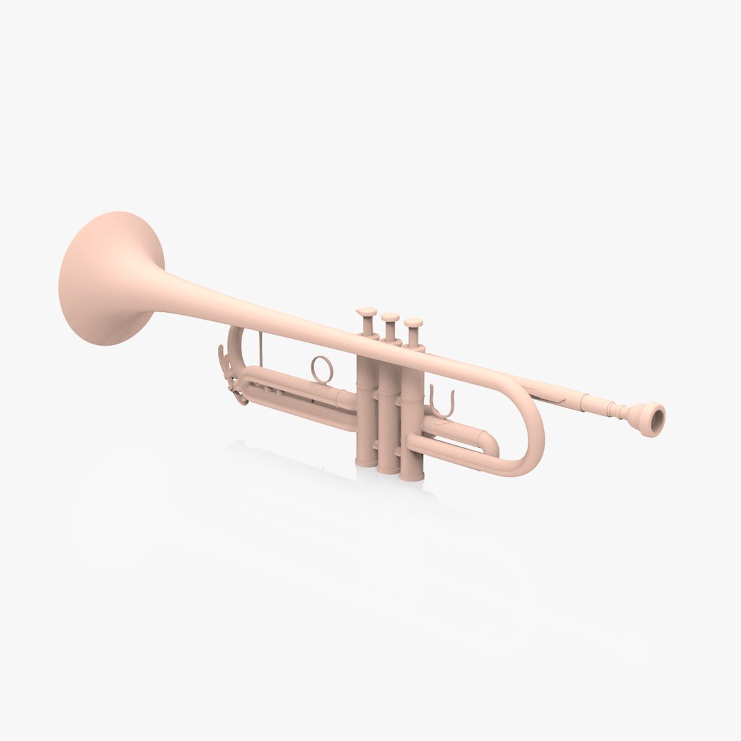 3D Model Trumpet - TurboSquid 2130720