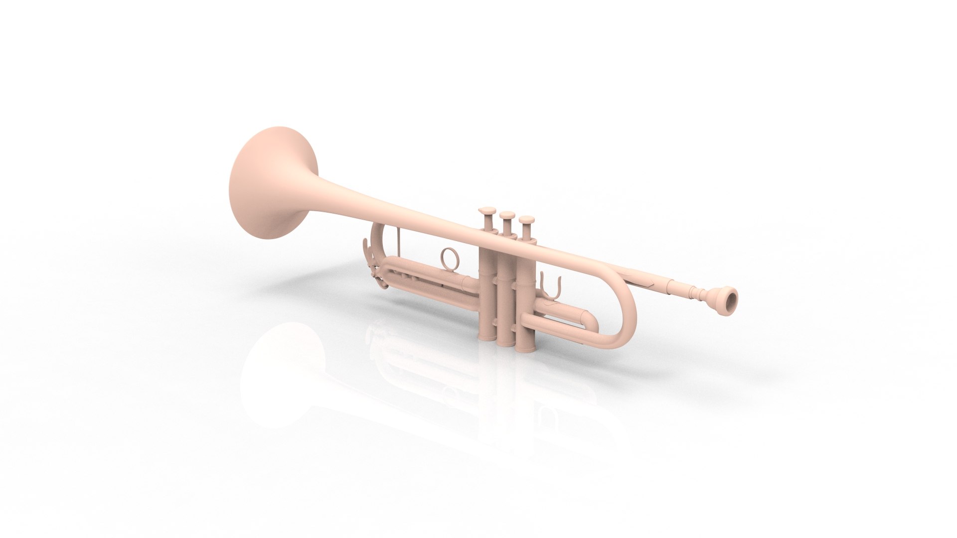 3D Model Trumpet - TurboSquid 2130720
