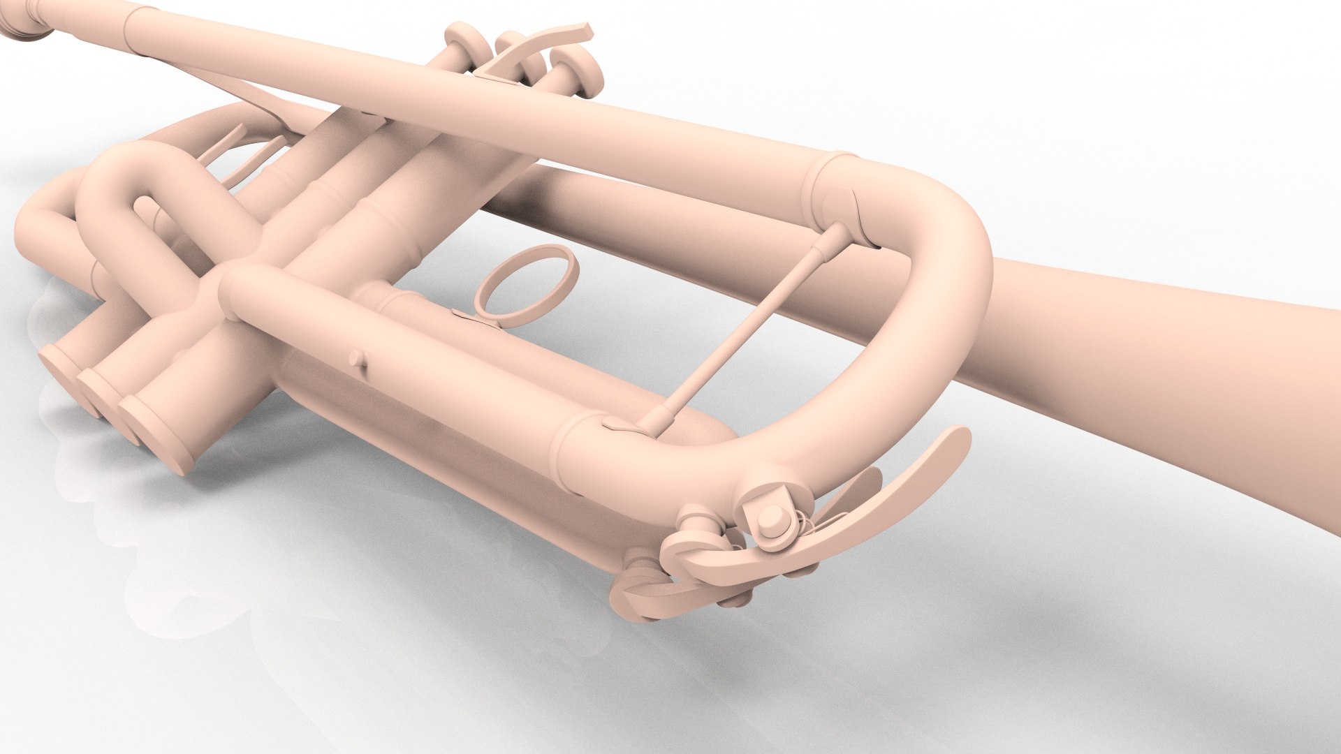 3D Model Trumpet - TurboSquid 2130720